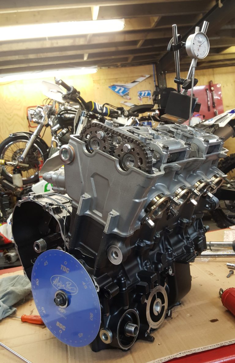 CBR1000RR Engine Build Part 2 - James Packwood Racing Bristol UK